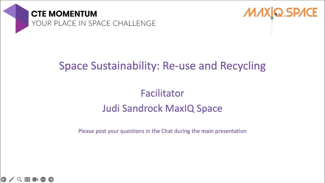 MaxIQ Space webinar - Environmental systems in space: Ensuring ...