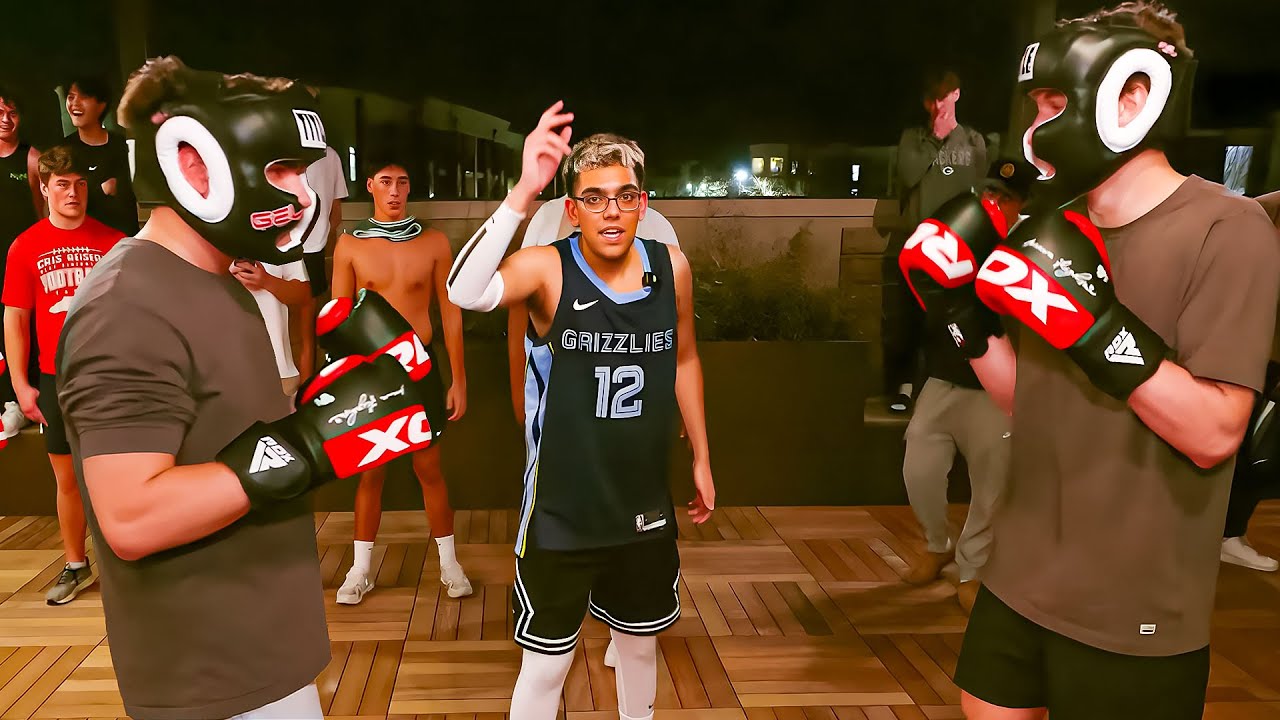 N3on Hosts An INSANE Boxing Match! - YouTube