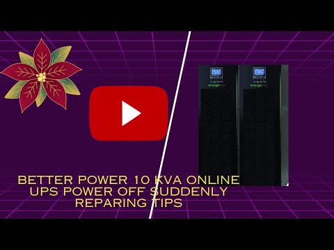 Better power 10 kva ups suddenly power off reparing solution || Better ...