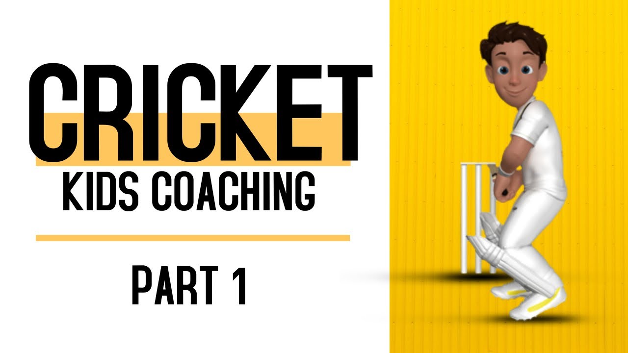 Kids Cricket Coaching Part 1 - YouTube