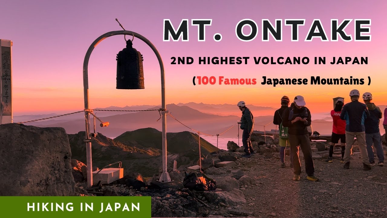 Solo Hiking in Japan - Mt. Ontake ⛰️ - YouTube