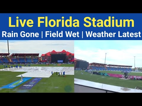 Live From Florida Cricket Stadium Weather Update For USA vs IRE Today ...