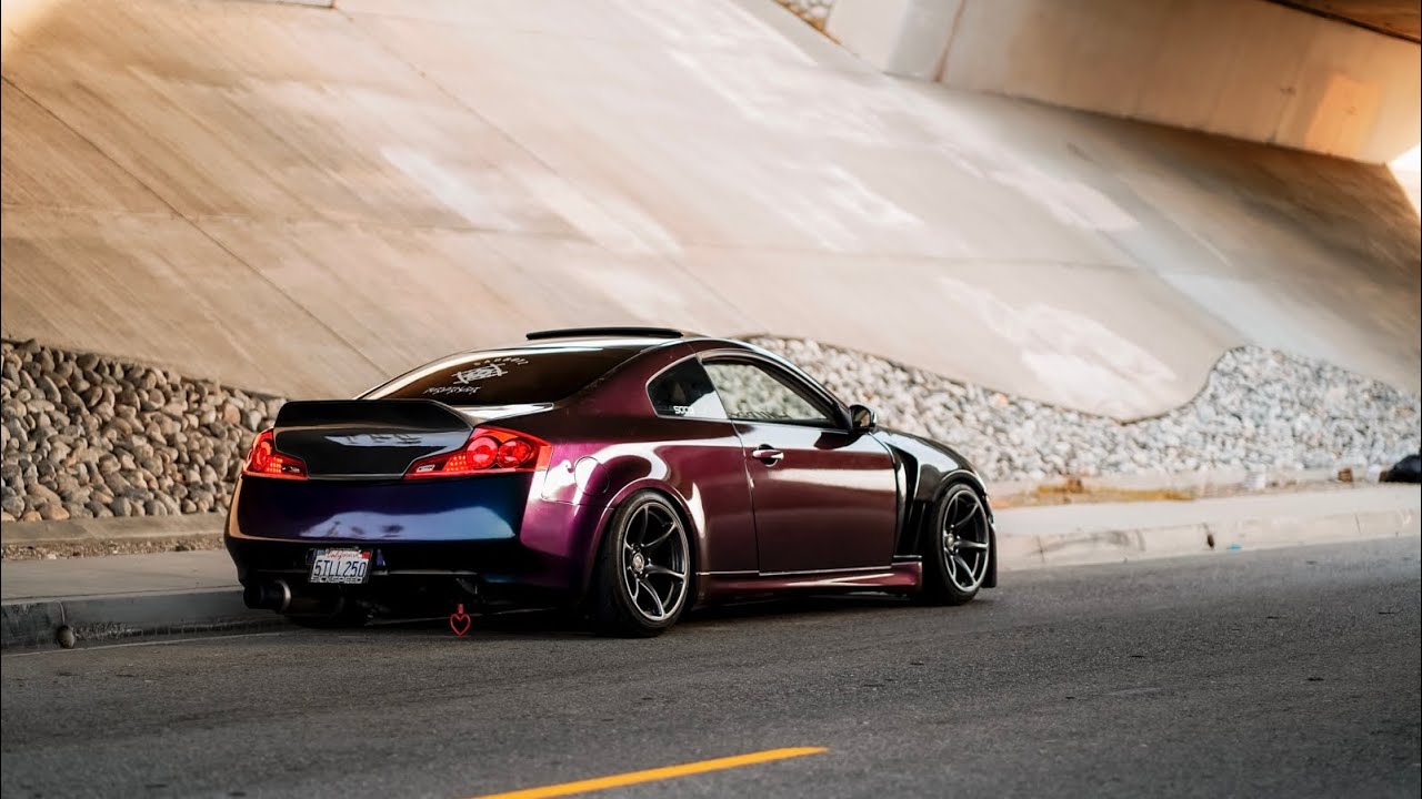 G35 gets crazy new color! - YouTube