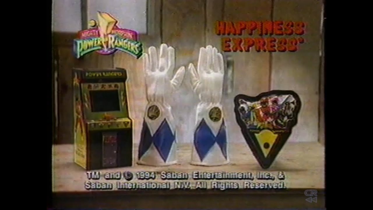 Mighty Morphin Power Rangers - Gloves, Arcade Bank, and Room Defender ...