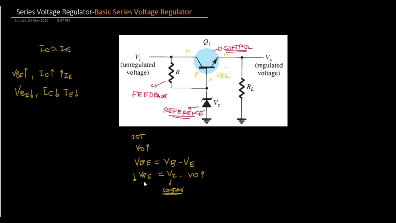 Series Voltage Regulator - YouTube