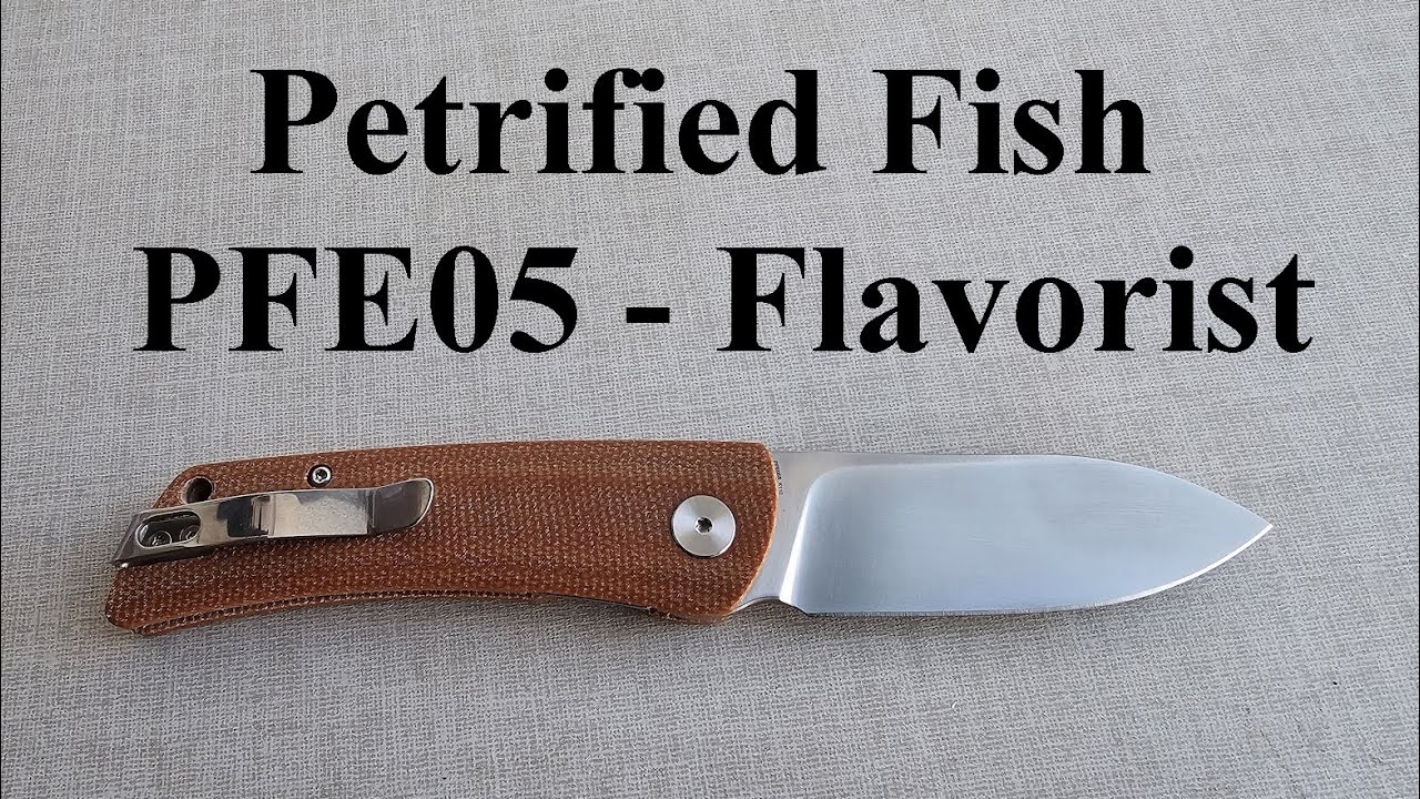 Petrified Fish PFE05 - Flavorist - YouTube