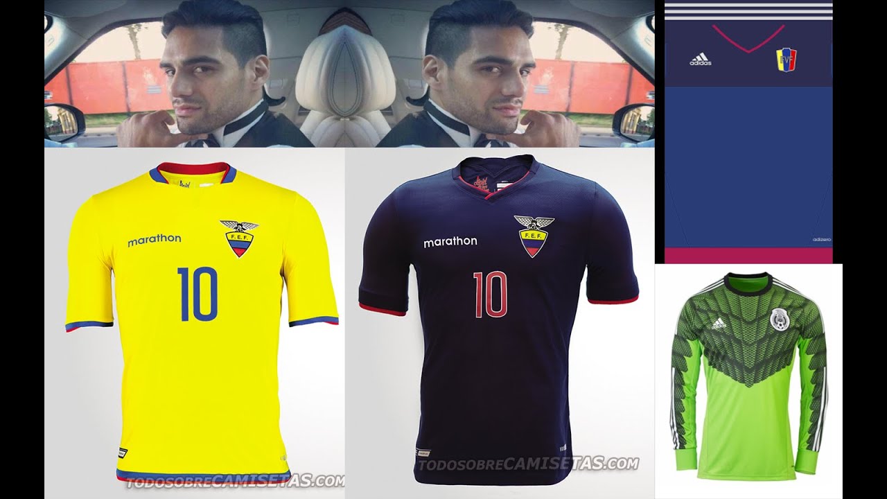 Kits ECUADOR, Kits Porteros VENEZUELA Y MEXICO, NEW LOOK DE FALCAO PES ...