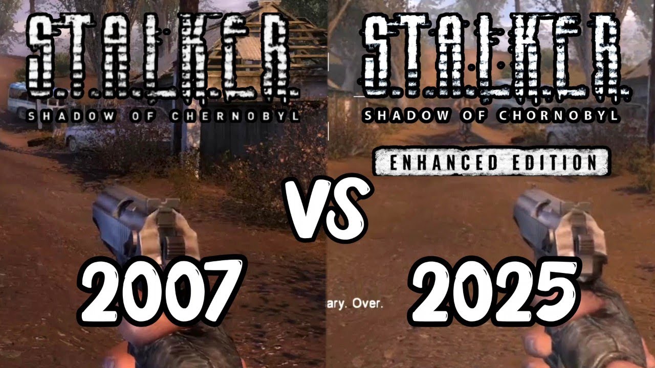 STALKER: Shadow Of Chernobyl Original VS Enhanced Edition Graphics ...