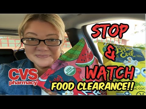 CVS STOP 🛑 & WATCH VIDEO | CLEARANCE FOOD/STOP & WAIT DEALS...MORE ...