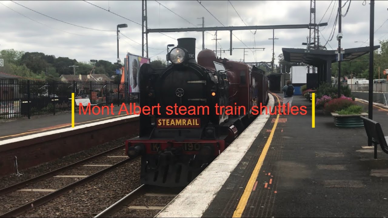 Mont Albert steam train - YouTube