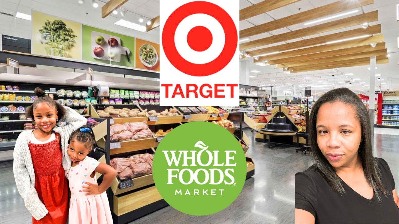 WEEKLY VLOG! | TARGET AND WHOLE FOODS HAUL - YouTube