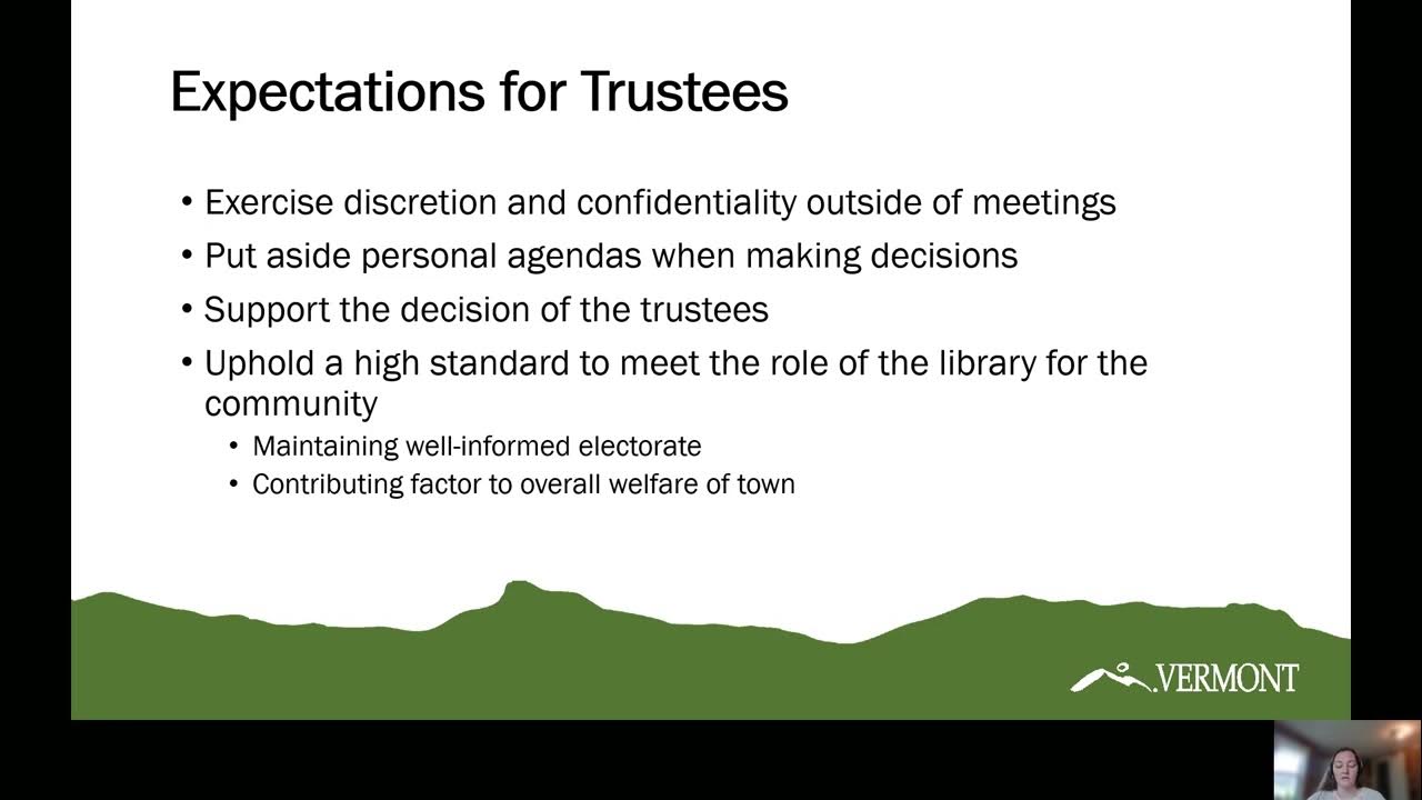 Short Trustee Orientation: Roles and Responsibilities - YouTube