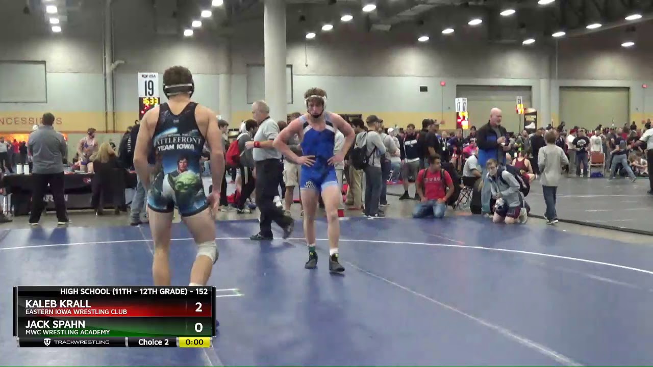 High School (11th - 12th Grade) 152 Jack Spahn MWC Wrestling Academy Vs ...