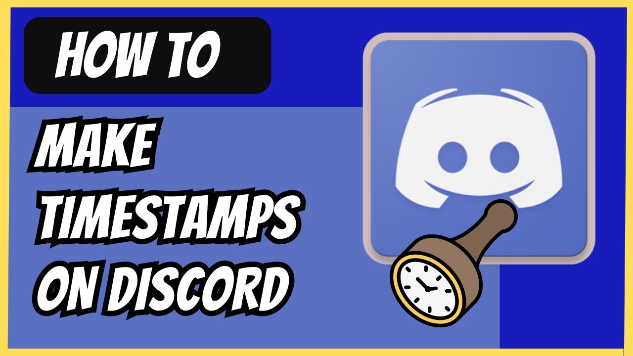 How To Make Timestamps On Discord - 2024 (Quick Guide) - YouTube