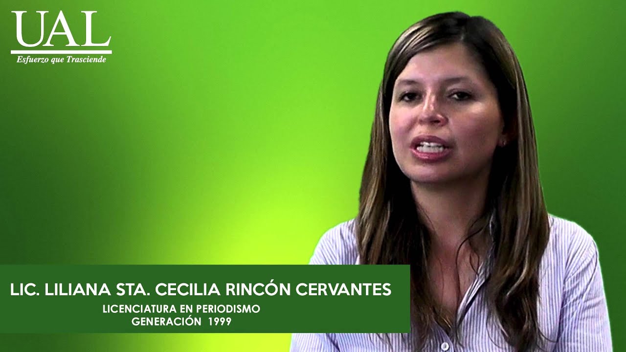 Egre-UAL: Lic. Liliana Rincón Cervantes - YouTube