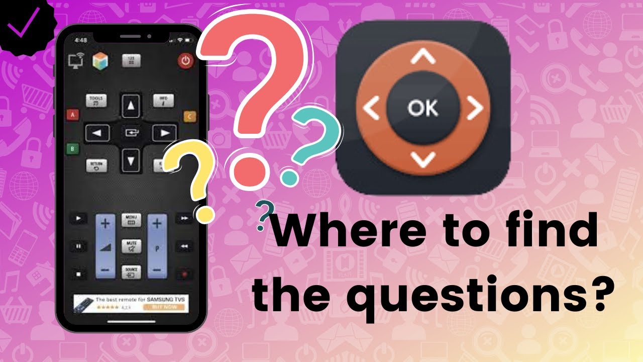 Where to find the frequently asked questions in TV Remote? - YouTube