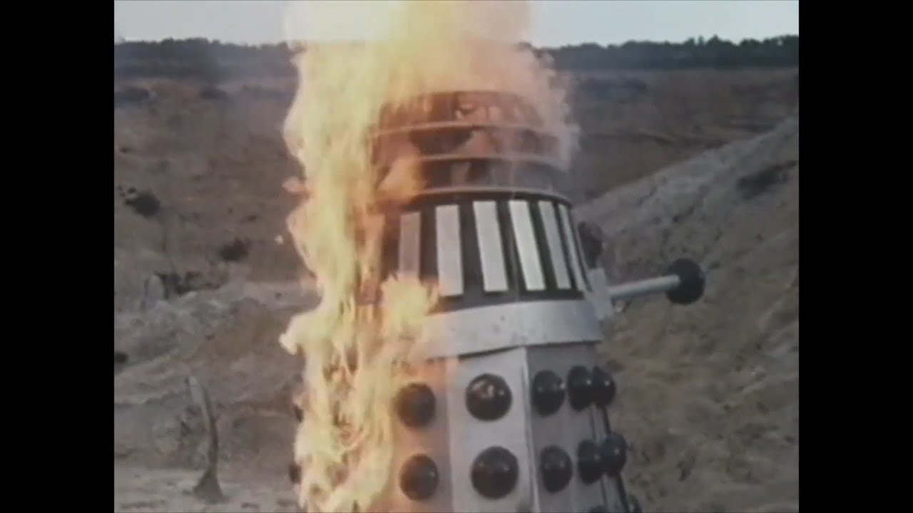 Exxilons Destroy a Dalek | Death to the Daleks | Doctor Who - YouTube