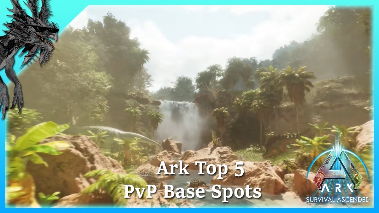 ARK ASCENDED - TOP 5 PVP BASE LOCATIONS - YouTube