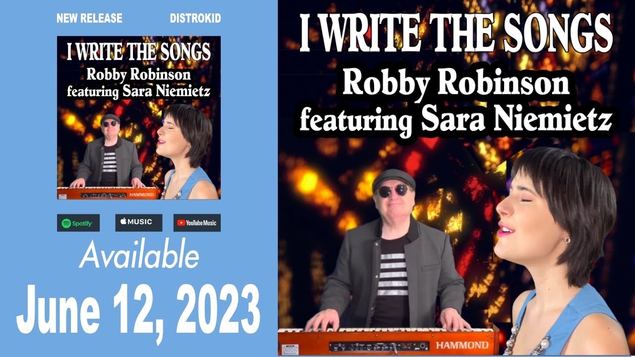 I WRITE THE SONGS "Teaser Video" (Robby Robinson featuring Sara ...