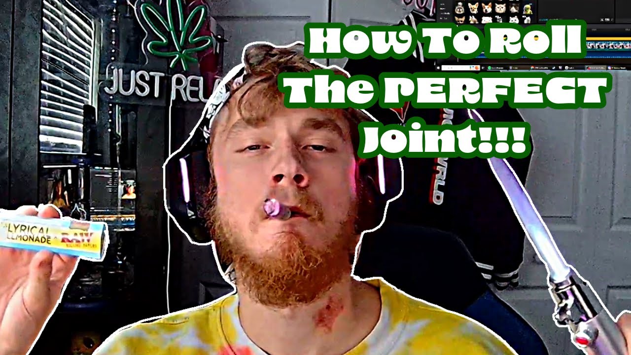 How To Roll The PERFECT Joint EVERYTIME :) - YouTube