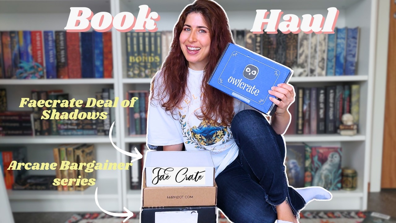 Book Haul Arcane Society The Bargainer, Faecrate Opus haul, Owlcrate ...