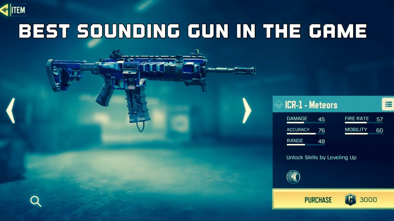 The Most Satisfying Gun In Cod Mobile! ICR Gameplay. #CodMobile - YouTube