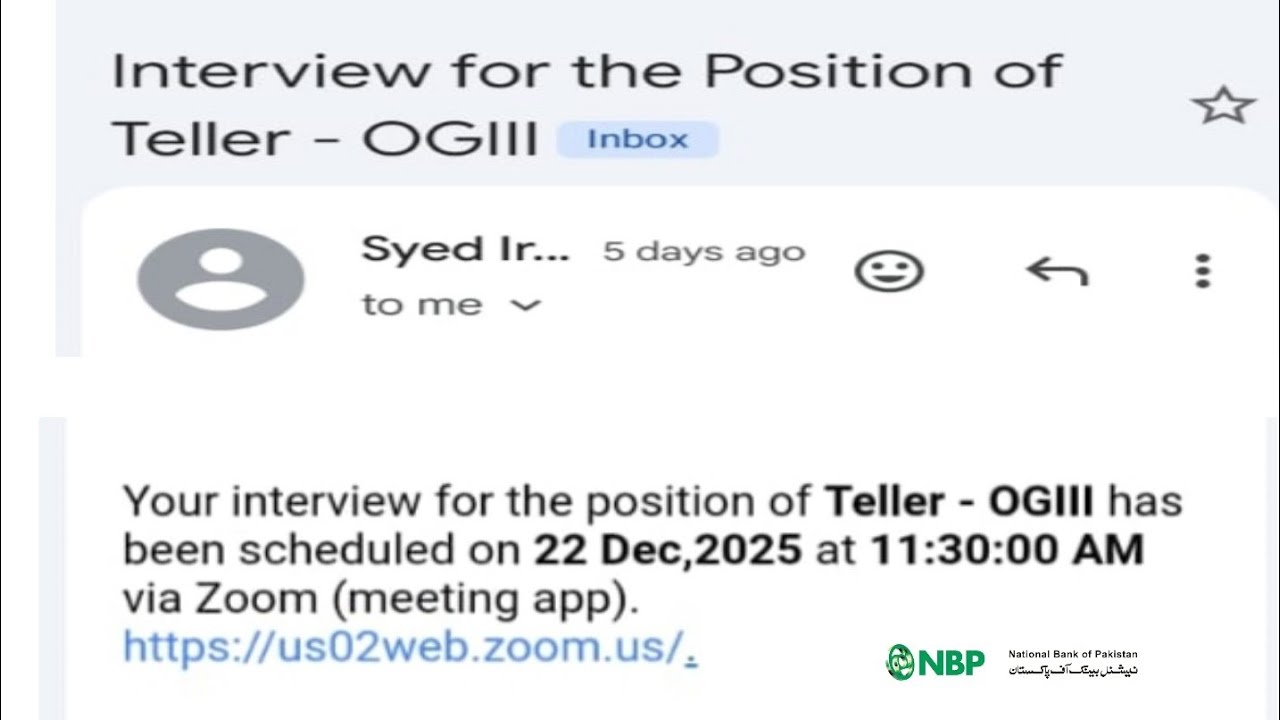 NBP OG III Teller Interview Questions and Preparation Tips || Previous ...