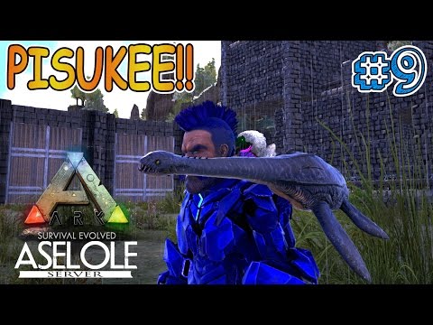 ARK Survival Indonesia - Pisuke dari Doraemon #9 | Aselole Server - YouTube