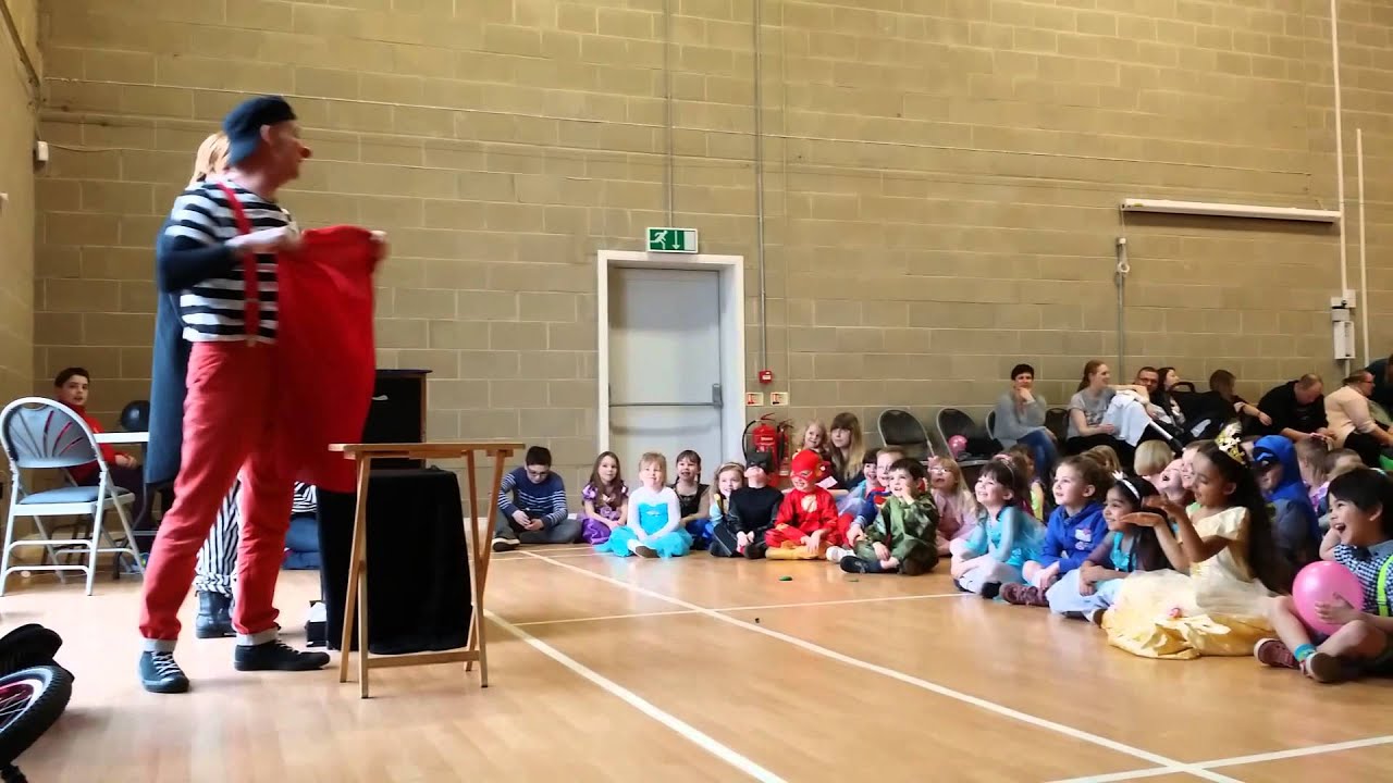Mr Mudge and Jake the Clown at Mawsley - YouTube