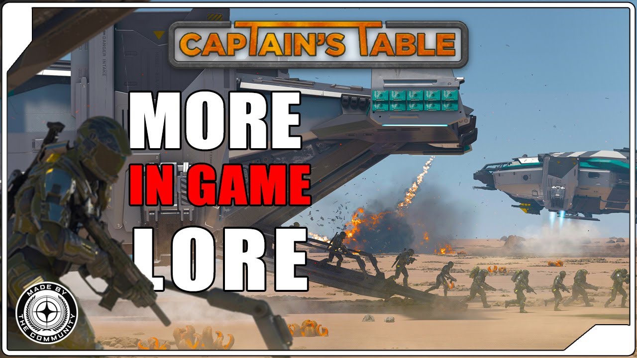 Star Citizen's 'Main Story' of 2025 | Captain's Table - YouTube