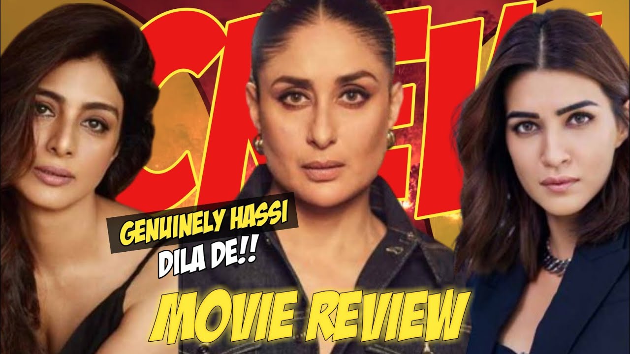 Unveiling 'Crew': Tabu, Kriti Sanon, Katrina Kaif Steal the Show!| Movie Review | Alpha Void ...