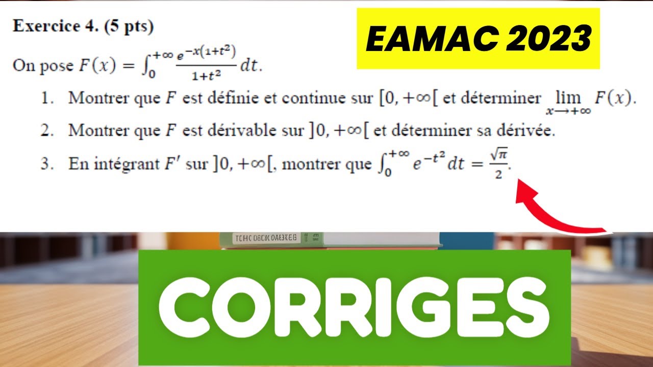 Tu n’as pas compris l’exercice 4 du concours EAMAC 2023 ? Voici la solution ! - YouTube
