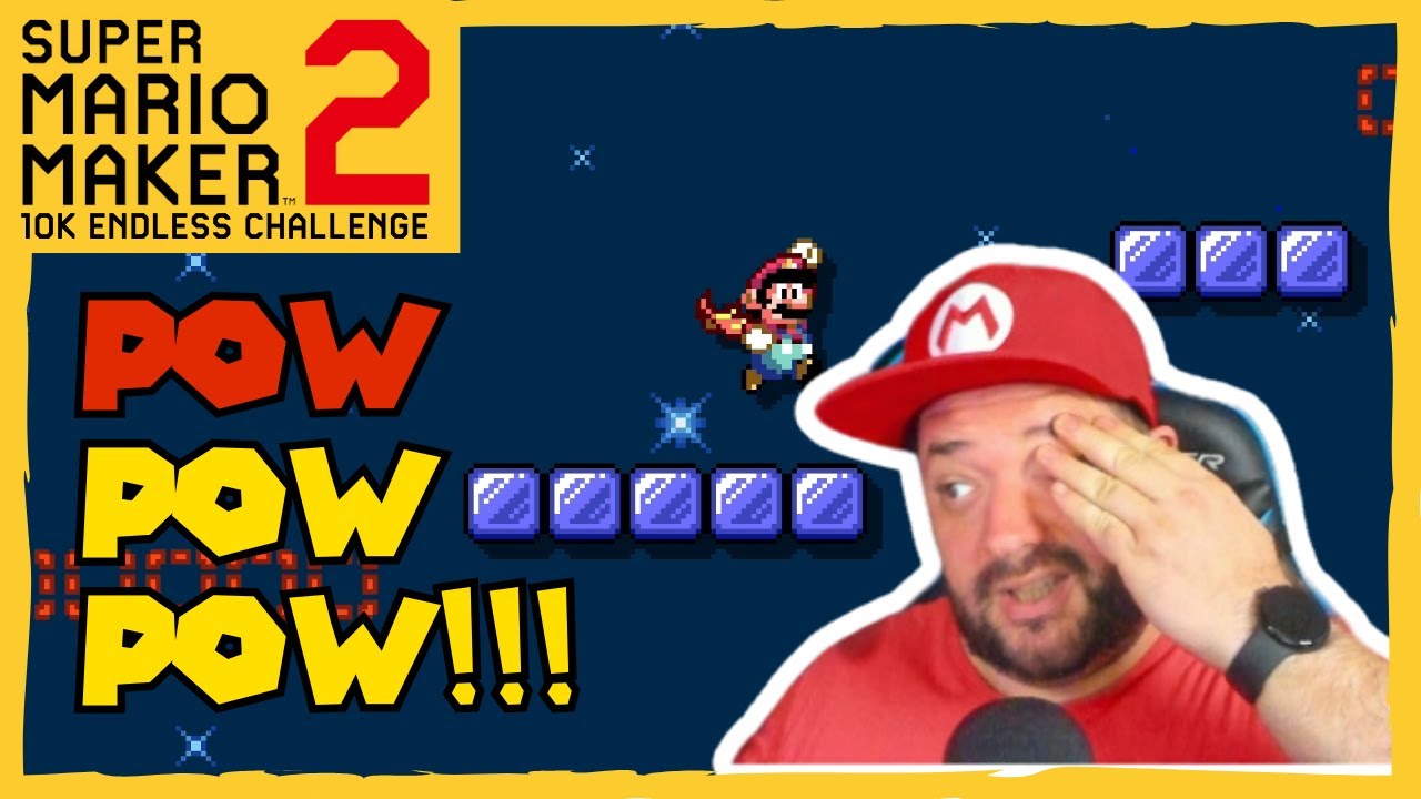 433+ | POW! POW! POW! | 10K Mario Maker Endless Challenge - YouTube
