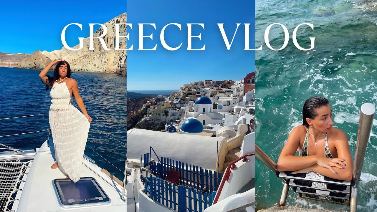Greece Vlog: Athens, Mykonos, Santorini - YouTube