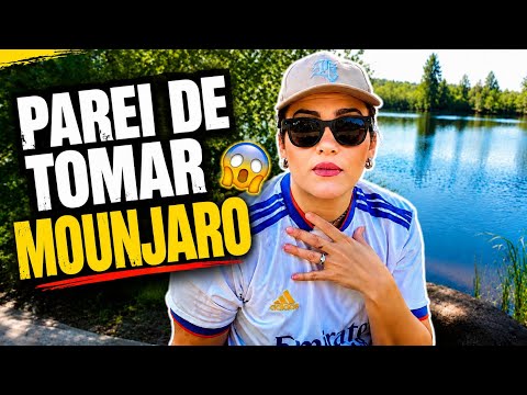 O QUE ACONTECEU DEPOIS QUE PAREI O MOUNJARO 😳