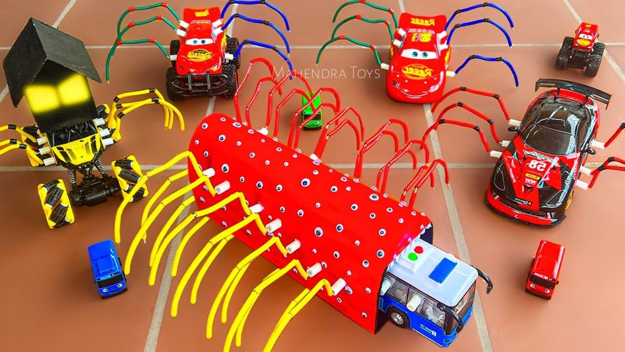Lightning McQueen and Bus Tayo - YouTube