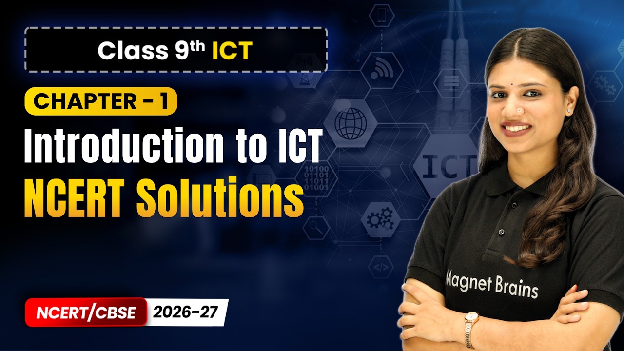 Introduction to ICT - NCERT Solutions | Chapter 1 | Class 9th ICT ...
