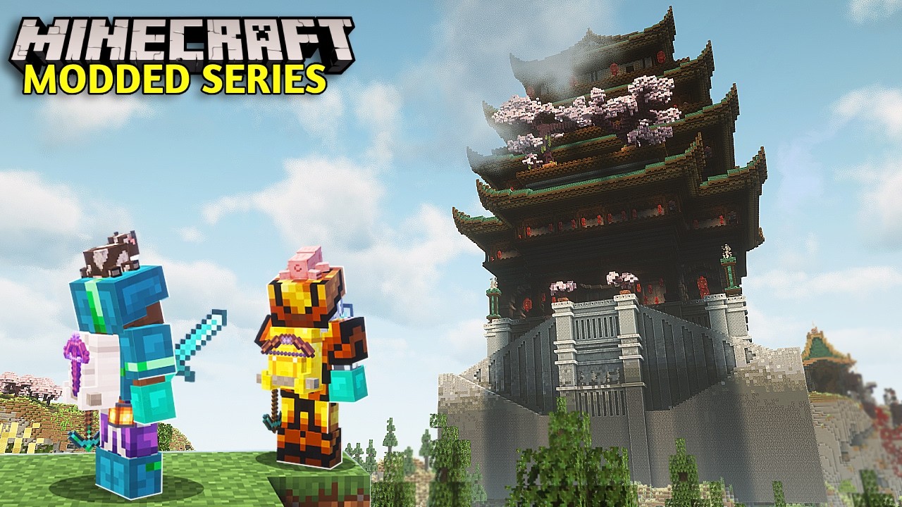 The Most Epic Start In Modded Minecraft Survival Series | Ep- 1 Hindi ...