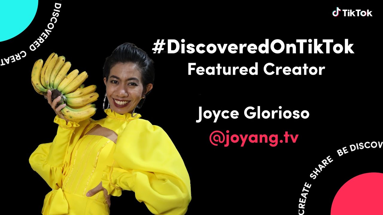 #DiscoveredOnTikTok: Joyce Glorioso - YouTube