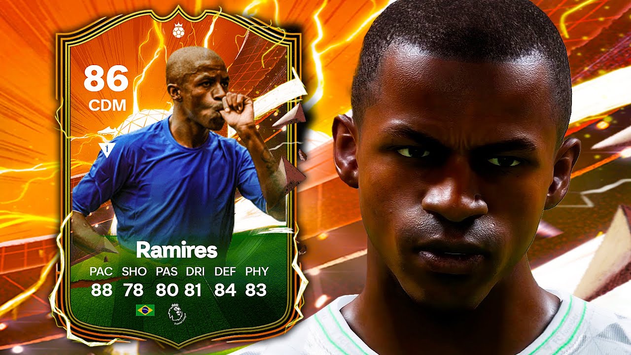 86 Hero Ramires Player Review - EA FC 24 - YouTube