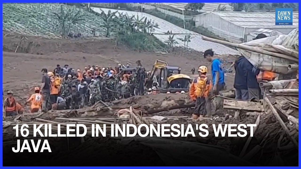 At least 16 Killed as Landslide, Flash Floods Hit Indonesia's West Java ...
