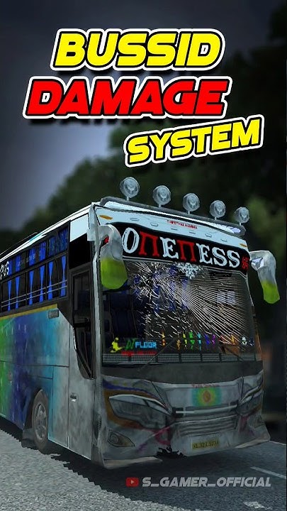 Bussid | Damage System | New update | Bus simulator Indonesia | V4 | 2023 😱😲 - YouTube