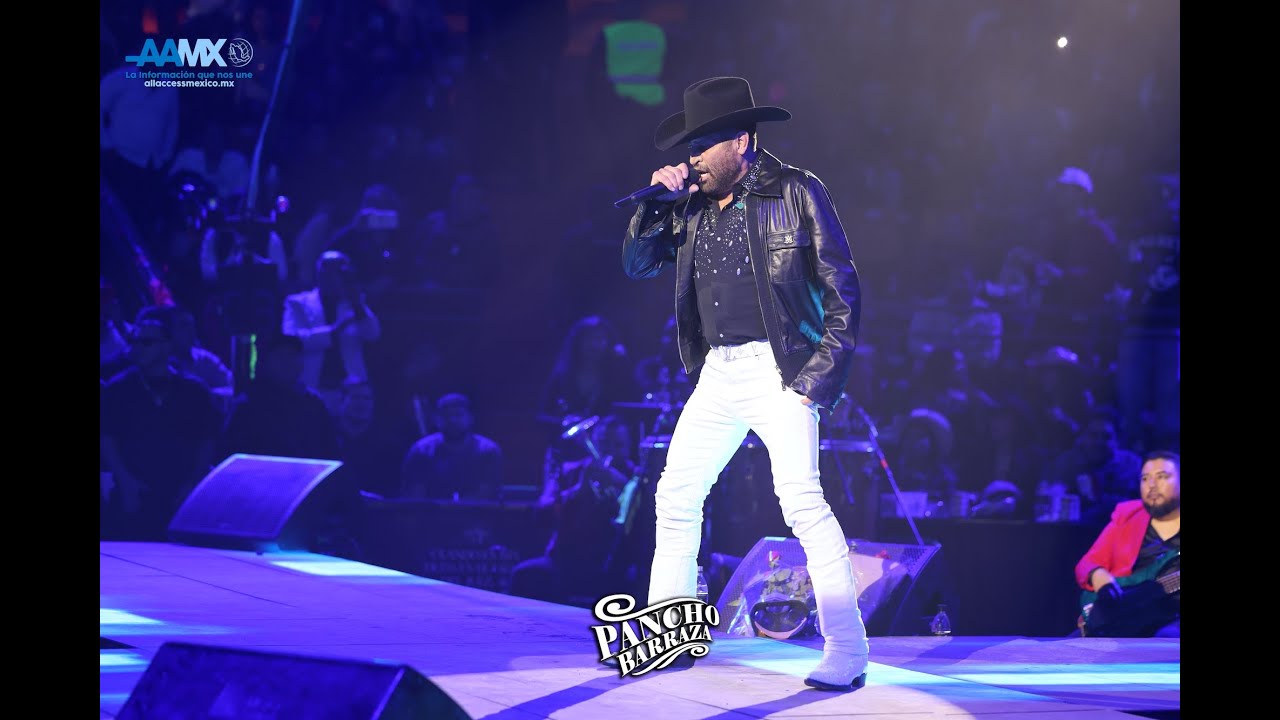 PANCHO BARRAZA INAUGURA SU GIRA "SIMPLEMENTE PANCHO BARRAZA" EN LEÓN - YouTube
