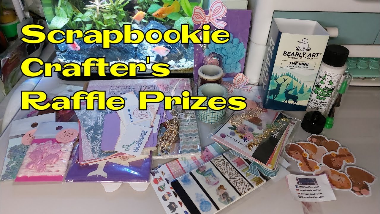 Unboxing Scrapbookie Crafter Raffle Prizes | Stationeries and Bearly ...