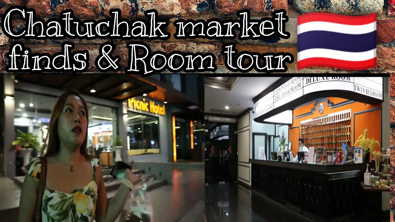 Chatuchak market finds + Picnic Hotel room tour | BKK Thailand - YouTube
