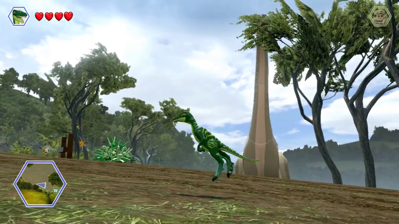 LEGO Jurassic World - Compsognathus - YouTube