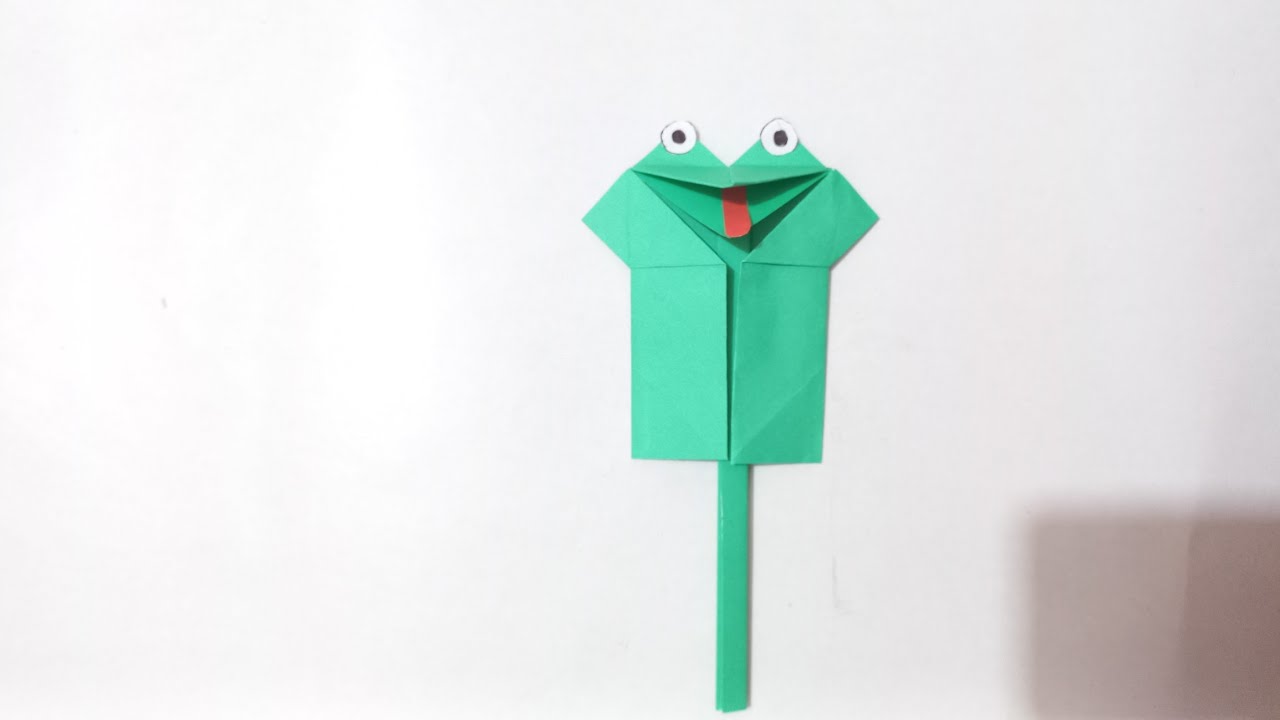 How to make talking frog | AZ CRAFTS #papercraft #papercrafts #origami ...