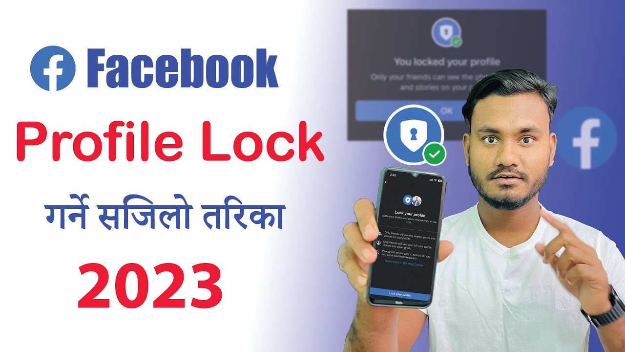 How to Lock facebook Profile | Facebook Profile Kasari Lock garne ...