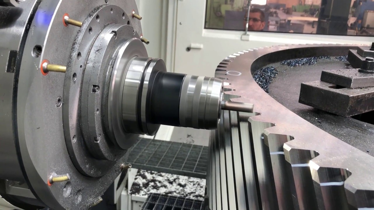 Double Helical Gear - YouTube