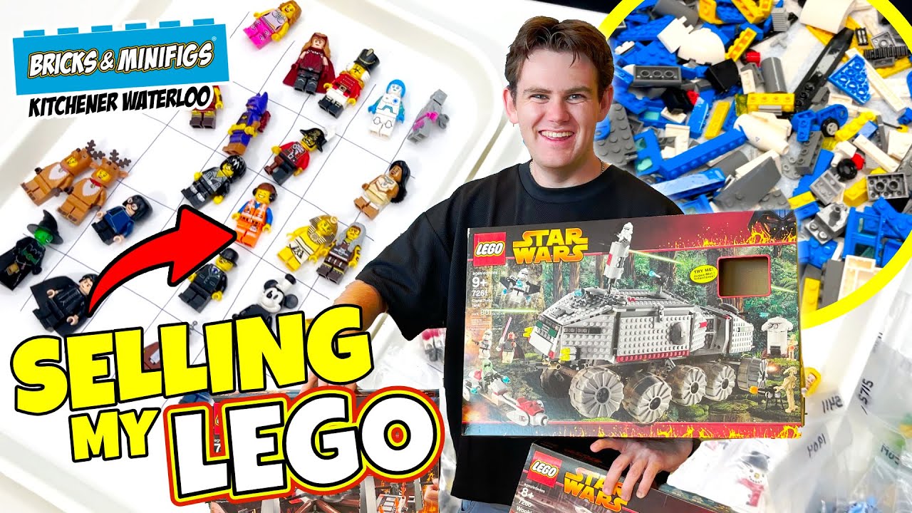 I’M SELLING A BUNCH OF THE LEGO I BOUGHT AT BRICKWORLD - YouTube